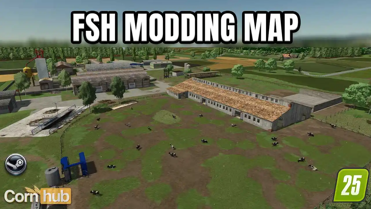 LS25 FSH Modding Map - CornHub